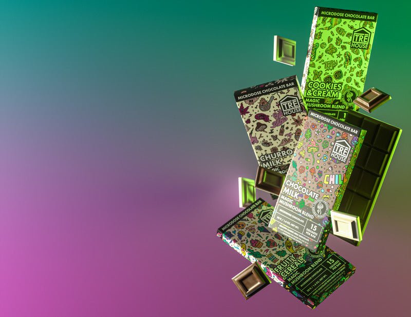 Tre House Magic Mushroom Microdose Chocolate Bars – My Legal Shrooms